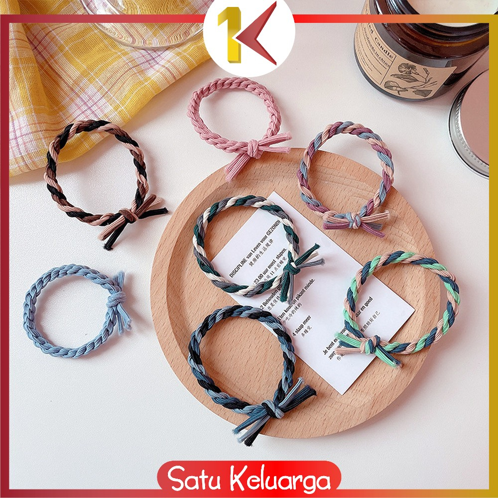 Jual SK-C936 Ikat Rambut Kepang Model Gelang Wanita Korean Fashion ...