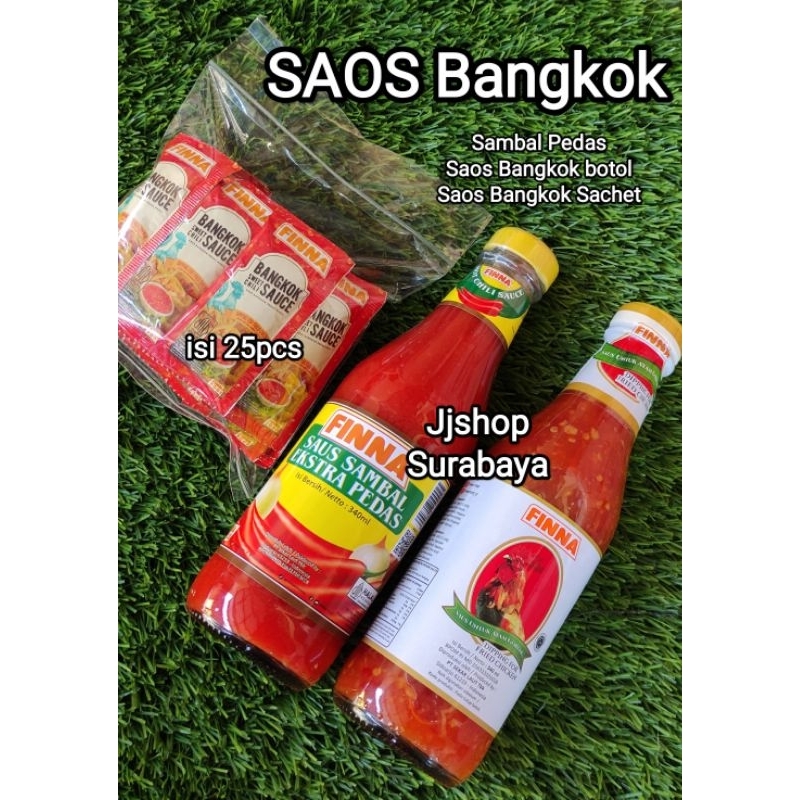 Jual Saos sambal Finna 340ml dan saos Sambal bangkok Finna 340ml ...