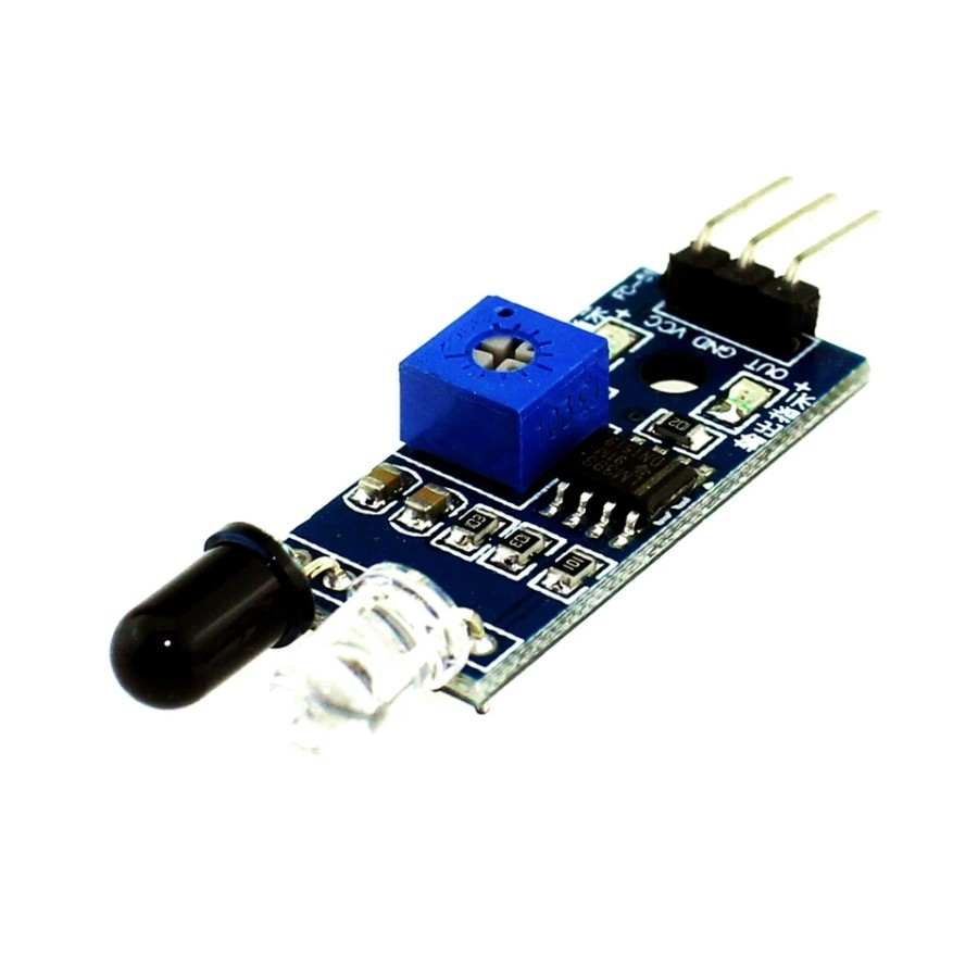 Jual IR Infrared Obstacle Avoidance Sensor Module line Follower Arduin ...