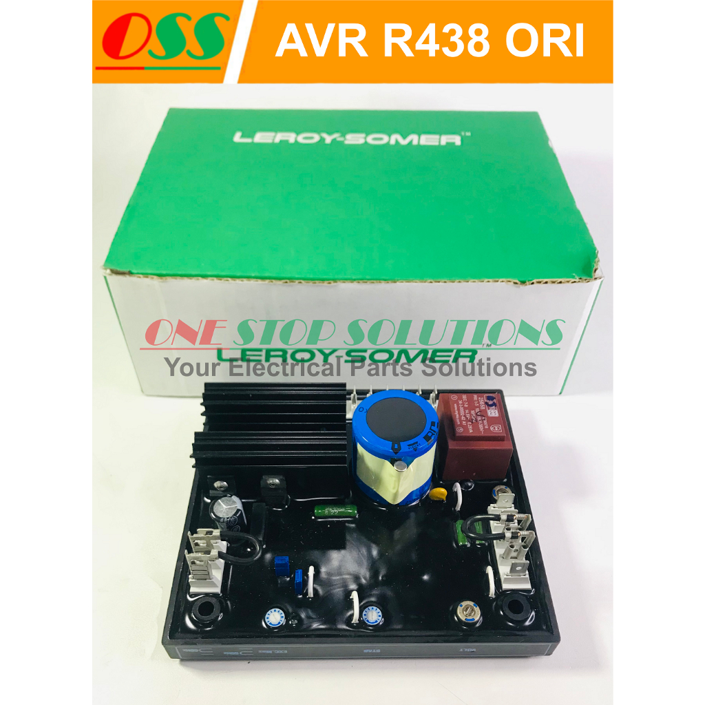 Jual AVR GENERATOR R438 R 438 LEROY SOMER ORIGINAL AVR GENSET | Shopee ...