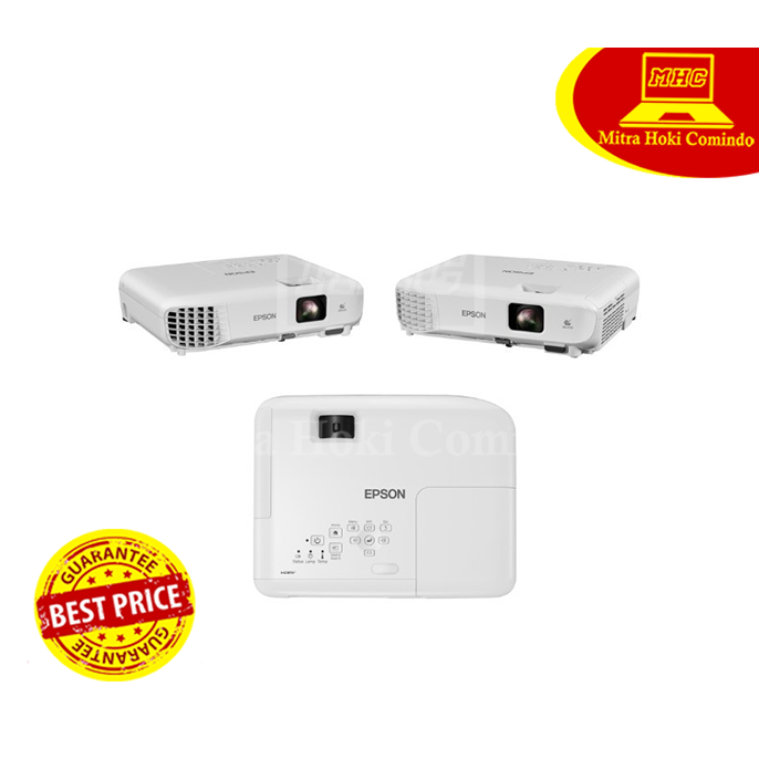Jual PROJECTOR EPSON EB E01 XGA 3LCD 3300 LUMENS | Shopee Indonesia