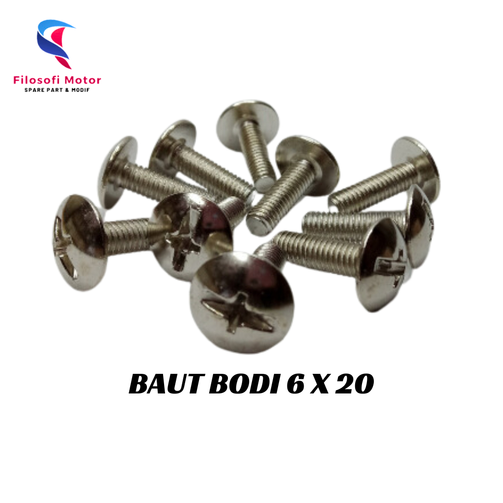 Jual Baut Body motor 6 x 25 mm | Shopee Indonesia
