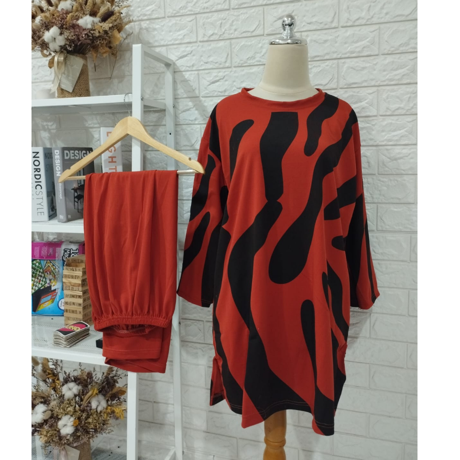 Jual ONE SET LD 120 Setelan Wanita Celana dan Atasan Oversize Terbaru | Shopee Indonesia