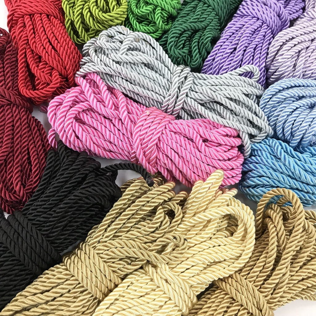 Jual 1 YARD - TALI KUR WARNA / TALI TAMPAR/ TALI HAMPERS/ TALI SOUVENIR ...