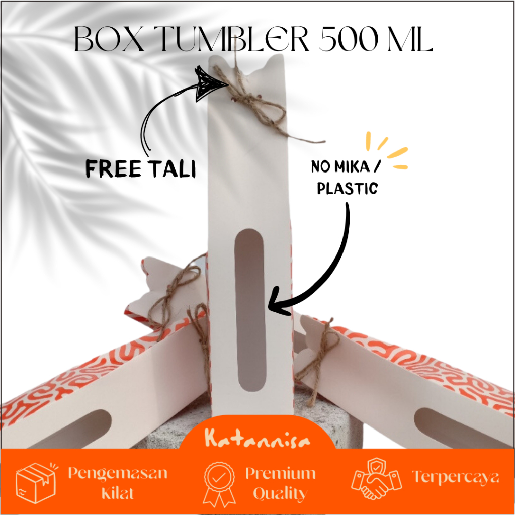 Jual KATANNISA Box Packaging Souvenir Hampers Botol Minum Tumbler ...
