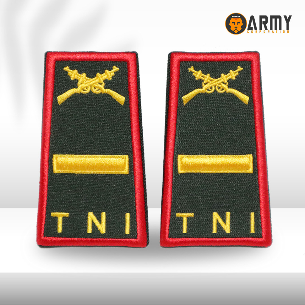 Jual Pangkat PDH TNI AD Infanteri Komando Letda | Shopee Indonesia