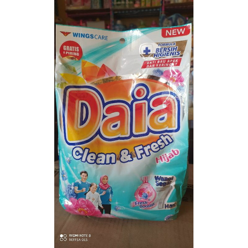 Jual Daia detergen bubuk 800 gram ( tanpa piring) | Shopee Indonesia