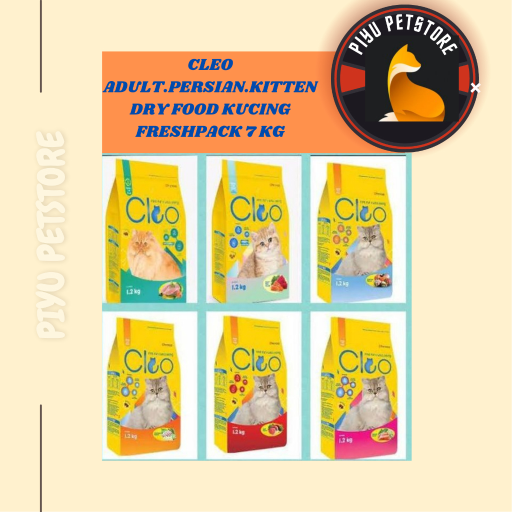 Jual CLEO MAKANAN KUCING DRY FOOD ALL VARIANT 7 KG SETARA ME-O | Shopee ...