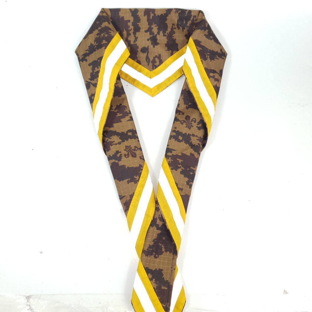 Jual Scraf Loreng pramuka menyala Scraft Scarf Scout Syal kegiatan ...