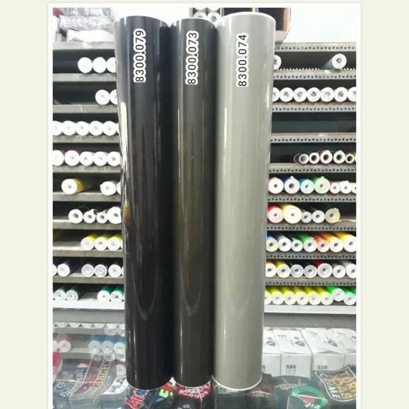 Jual Sticker skotlet Abu abu Transparan per Rol | Shopee Indonesia