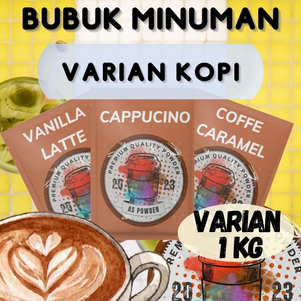 Jual BUBUK MINUMAN PREMIUM BERKUALITAS VARIAN KOPI / COFFE 1 KG ...