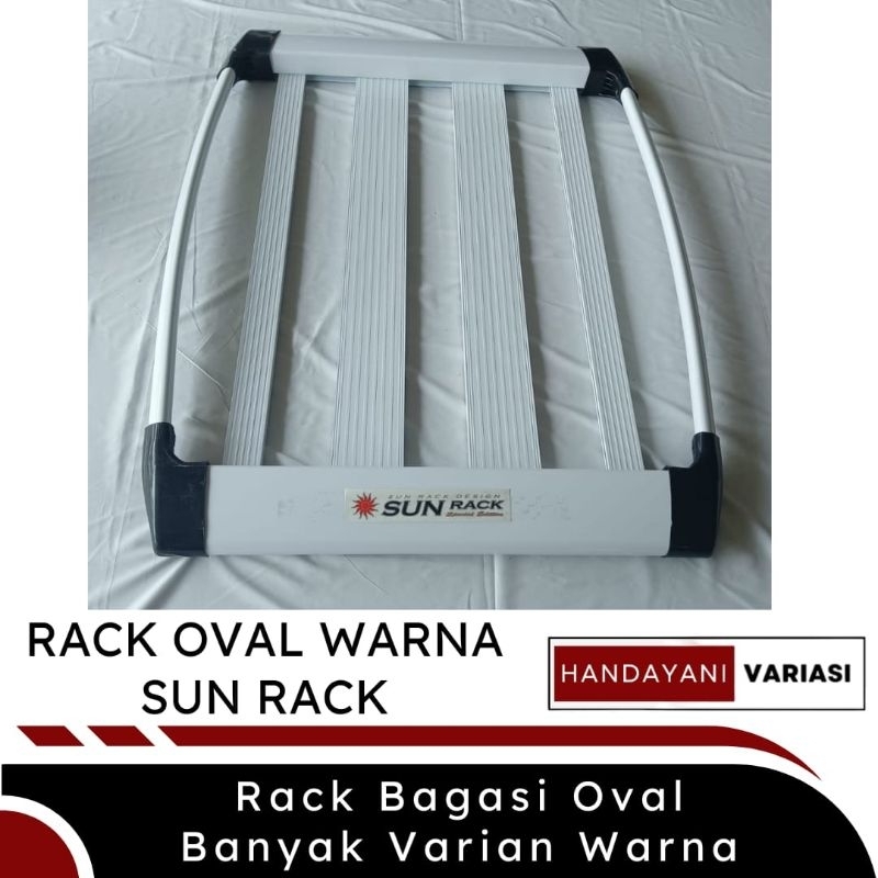 Jual Roof Rack Bagasi Atas Mobil Sun Rack Oval Universal | Shopee Indonesia
