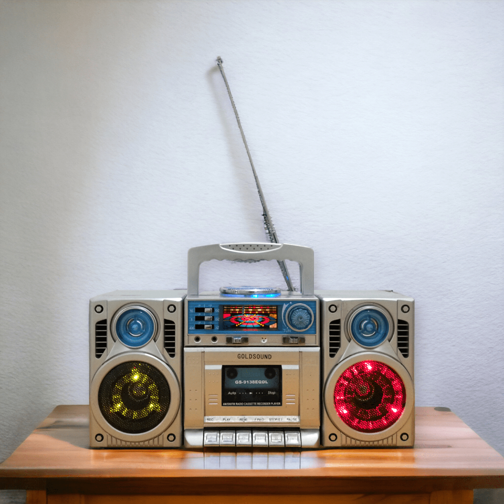 Jual Radio Portable Radio Tape FM AM SW Pemutar Kaset Bentuk Compo ...