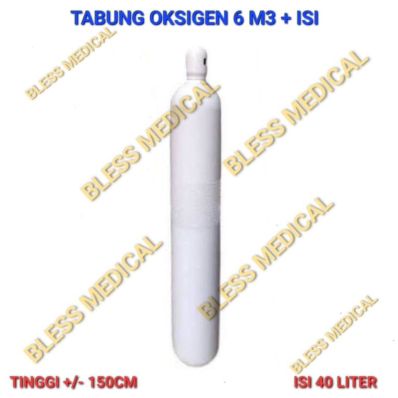 Jual Tabung Oksigen 6 m3 /6m3 + isi | Shopee Indonesia