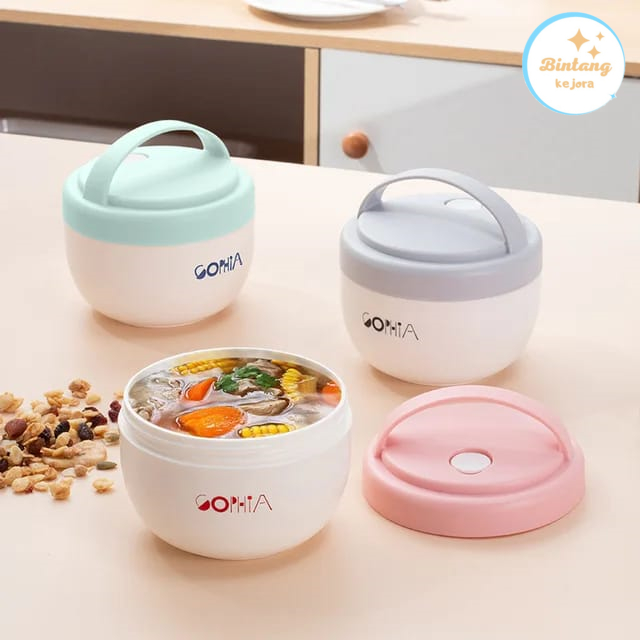 Jual Tempat Soup Lunch Box Bentuk Mangkuk 560ml | Shopee Indonesia