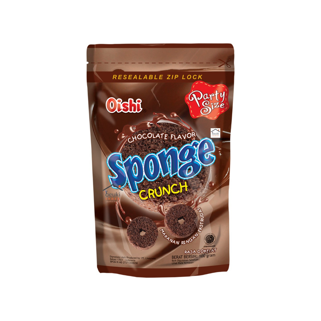 Jual Sponge Chocolate Kemasan Pouch dari Oishi | Shopee Indonesia