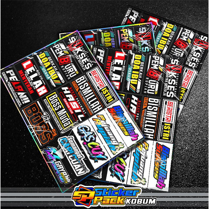Jual STIKER PACK KATA KATA MOTIVASI DAN VIRAL STIKER PACK KEREN ...