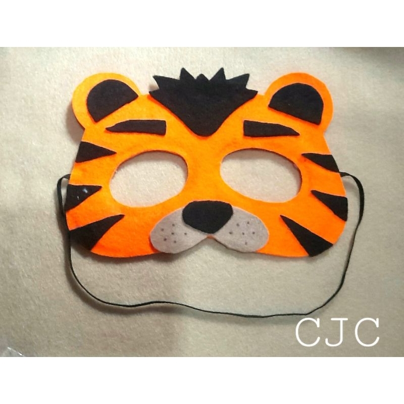 Jual topeng harimau flanel karakter | Shopee Indonesia