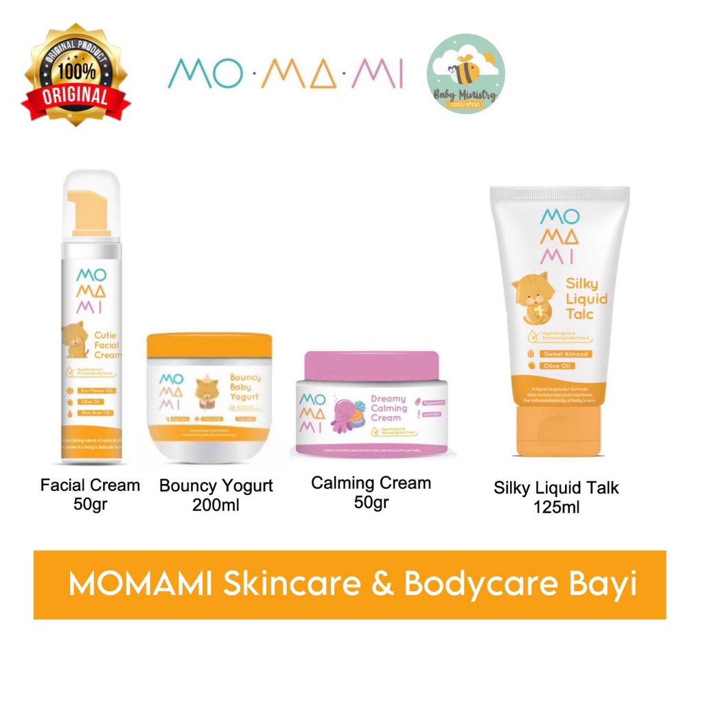 Jual MOMAMI Skincare dan Bodycare anak bayi ORI / dreamy calming cream ...