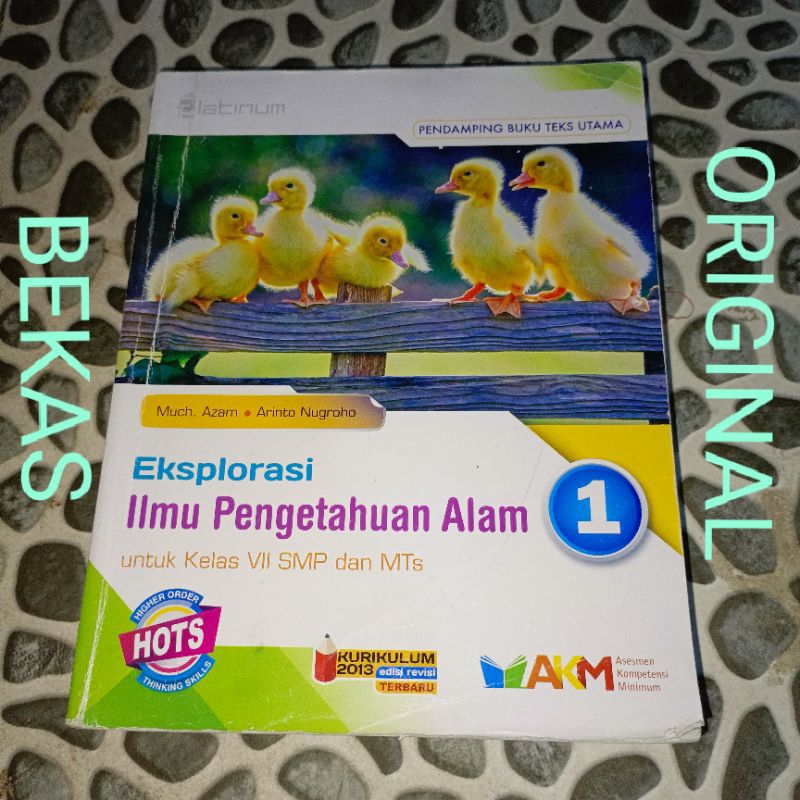 Jual Buku Eksplorasi Ilmu Pengetahuan Alam IPA Kelas 7 VII 1 I SMP ...