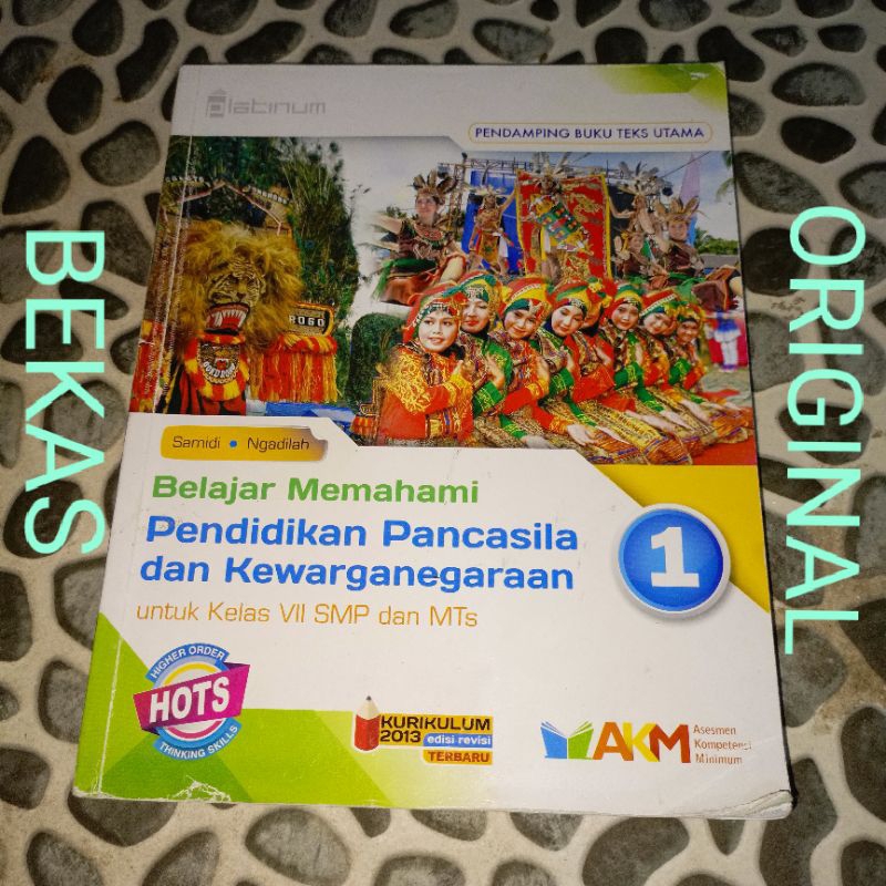 Jual Buku Belajar Memahami Pendidikan Pancasila Dan Kewarganegaraan PPKN PKN Kelas 7 VII 1 I SMP ...