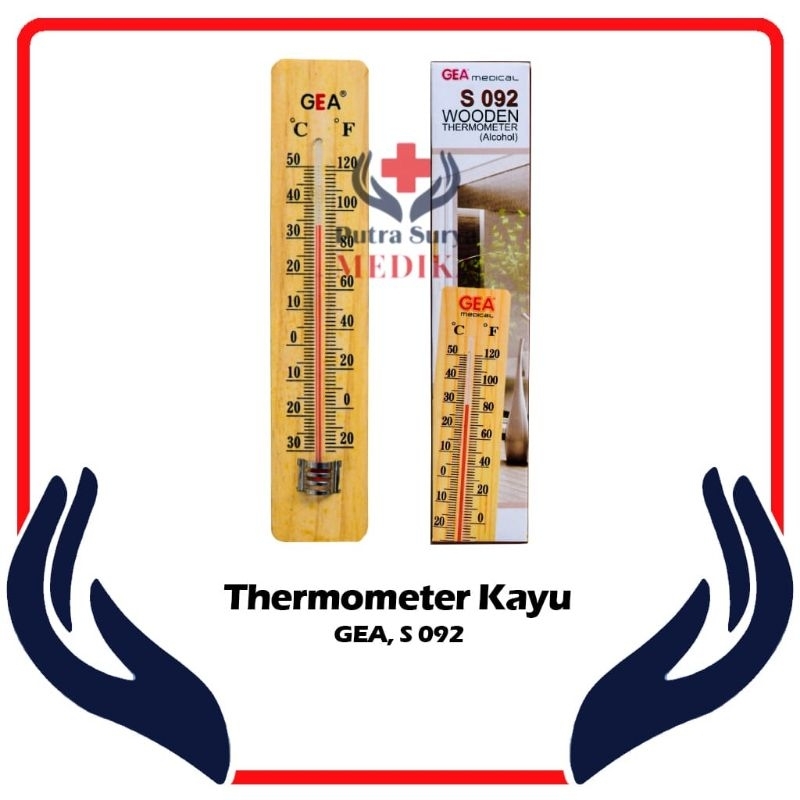 Jual Termometer Ruang Kayu GEA - Alat Ukur Suhu Ruangan | Shopee Indonesia