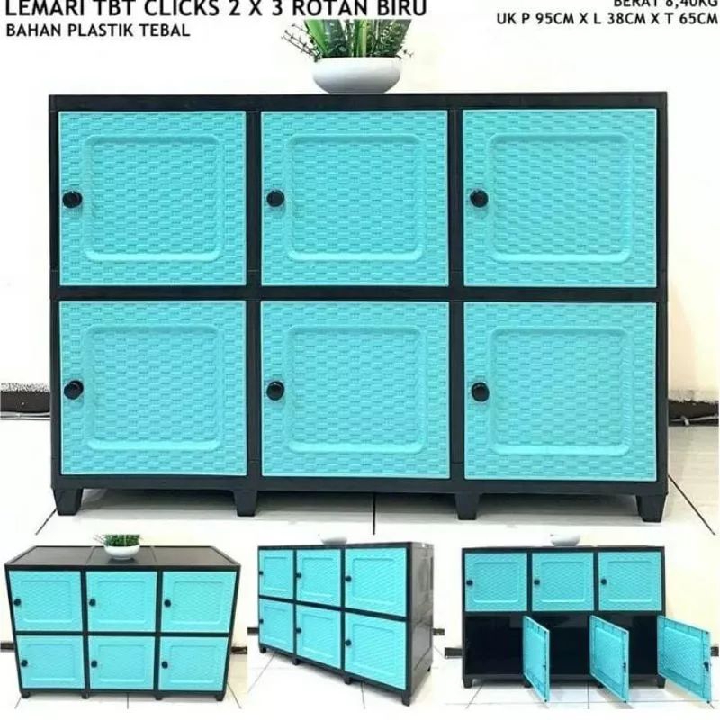 Jual Rak Lemari Tv Susun 2 Tingkat 6 Sekat/Pintu | Shopee Indonesia