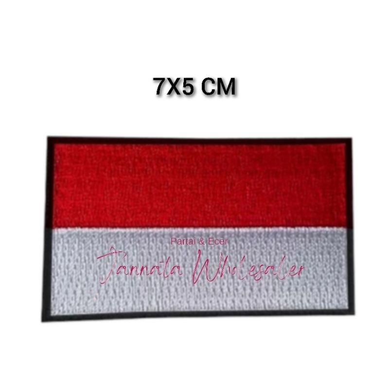 Jual Bed Bendera Merah Putih | Bet Merah Putih | Badge Merah Putih Full ...