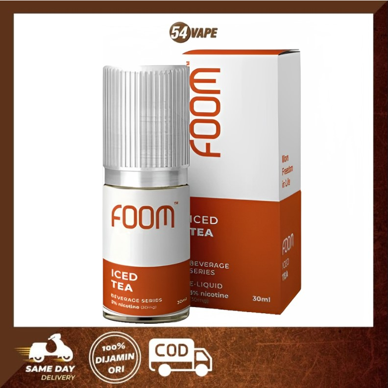 Jual Liquid FOOM Saltnic Iced Tea 30ml 30mg | Shopee Indonesia