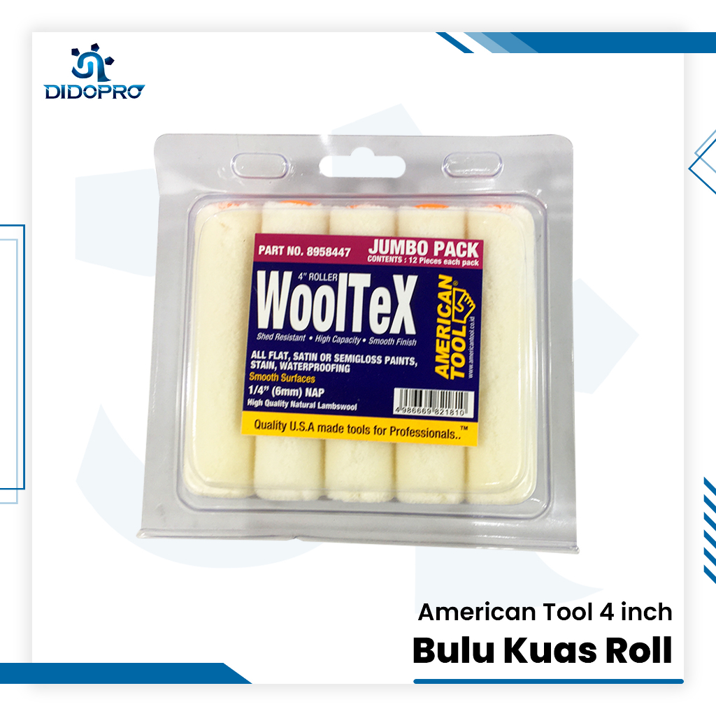 Jual REFILL KUAS ROLL CAT MINYAK KECIL / BUSA BULU CAT TEMBOK MINYAK ...
