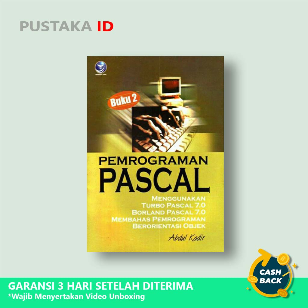 Jual Pemrograman Pascal (Buku 2): Menggunakan Turbo Pascal 7.0/Borland ...
