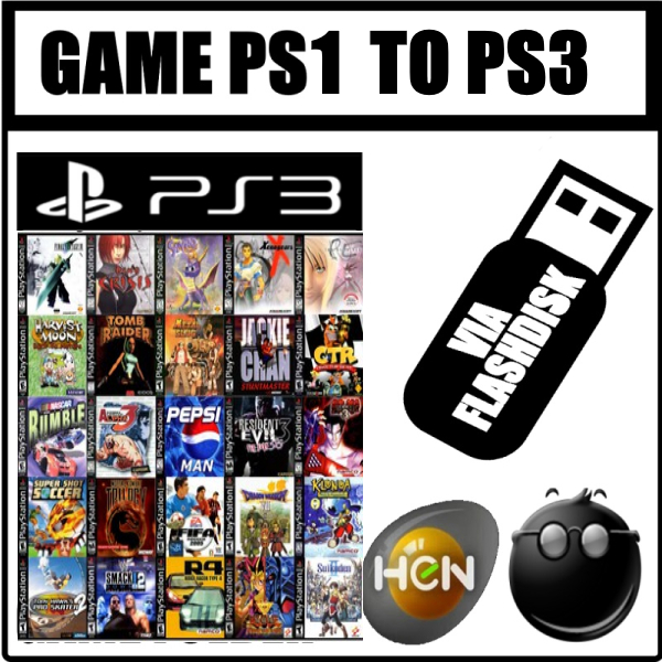 Jual Paket game ps1 to ps3 (main game ps1 di ps3) - VIA FLASDISK | Shopee Indonesia