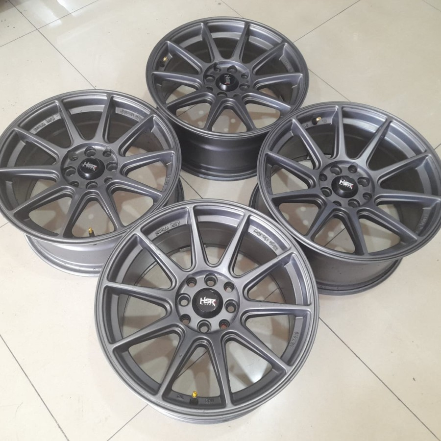 Jual Velg Mobil Bekas Copotan Racing Hsr Shinjuku Ring 16 Lebar 7/8 Et 35/30 Hole 8x100/114,3 ...