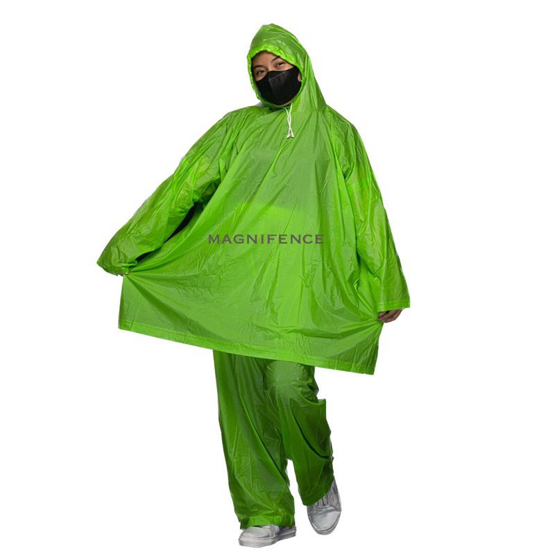 Jual Jas Hujan Ponco Lengan dan Celana Jas Hujan Poncho Celana Jas Ujan Setelan Dewasa Mantel ...