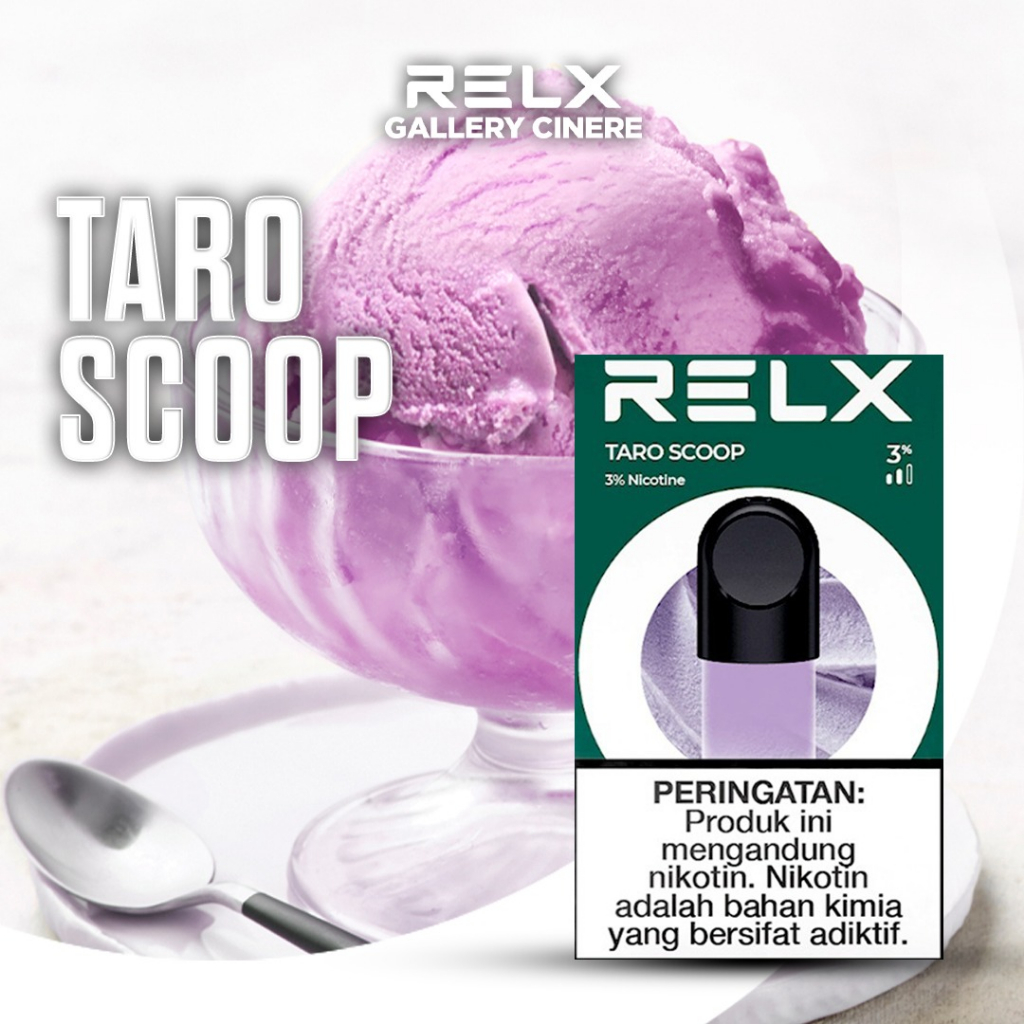 Jual Relx Pod Taro Scoop | Shopee Indonesia