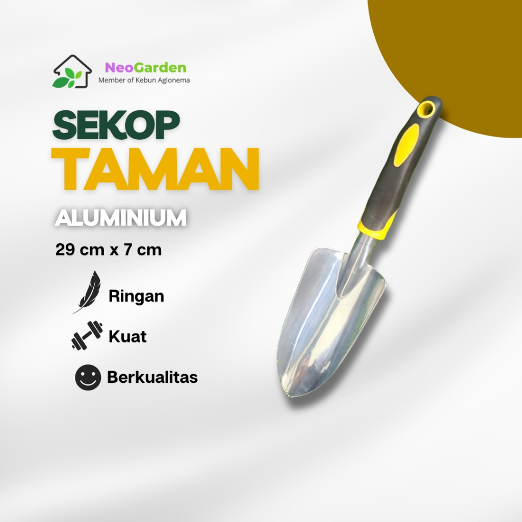 Jual Sekop Taman / Skop Taman - Hand Trowel Besi Aluminium Peralatan ...