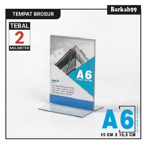 Jual Paket Cetak Qris dengan Stand Akrilik model T dan L | Shopee Indonesia