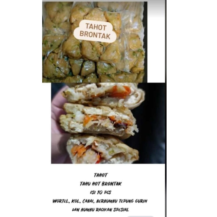 Jual Tahu isi Brontak isi 10 pcs | Shopee Indonesia