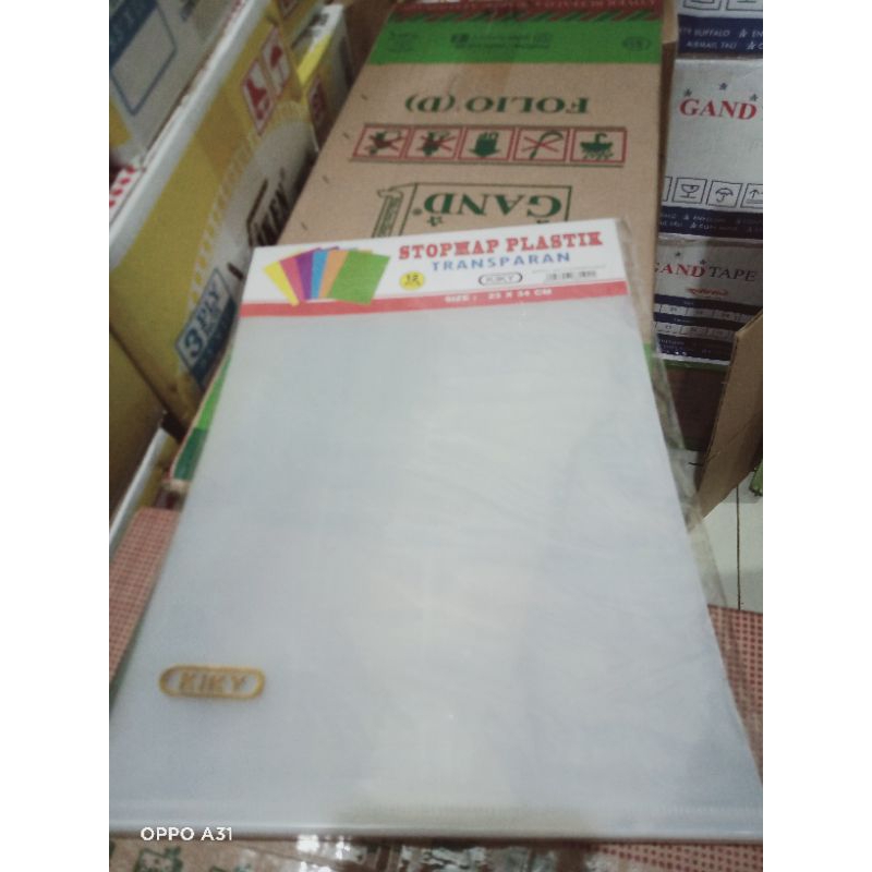 Jual stop map plastik transparan folio kiky 1 pack | Shopee Indonesia