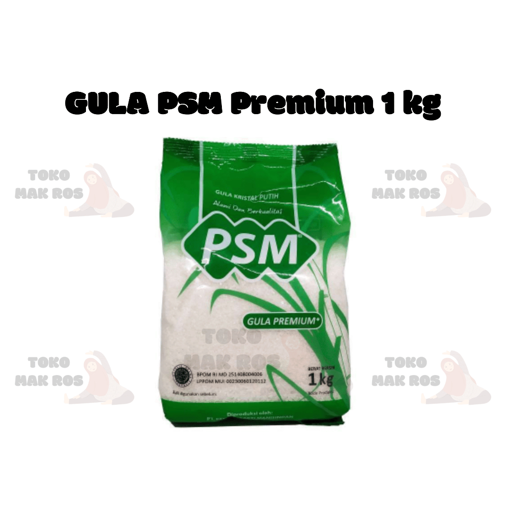 Jual PSM Gula Pasir Kristal Putih Premium 1 kg | Shopee Indonesia