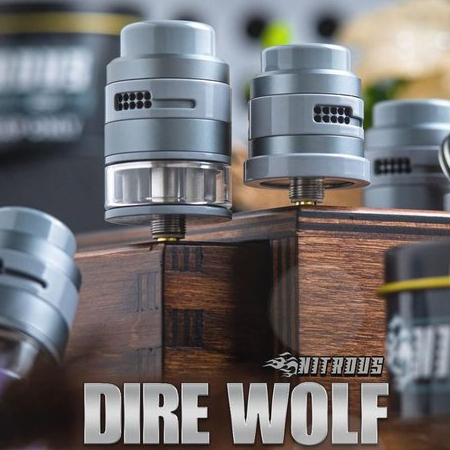 Jual Nitrous RDA 24mm 24 mm With Tank Matte Black Violetta SS Gundamn ...