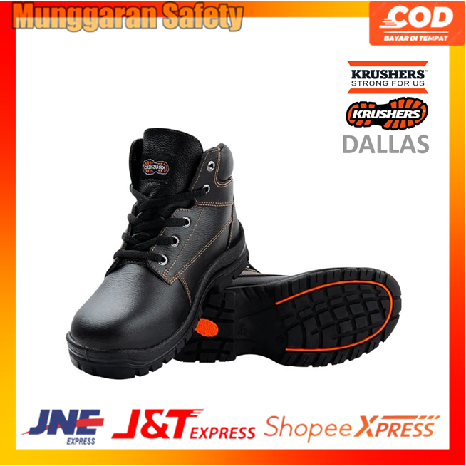 Jual Sepatu Safety Krushers Dallas - Safety Shoes Krushers Dallas ...