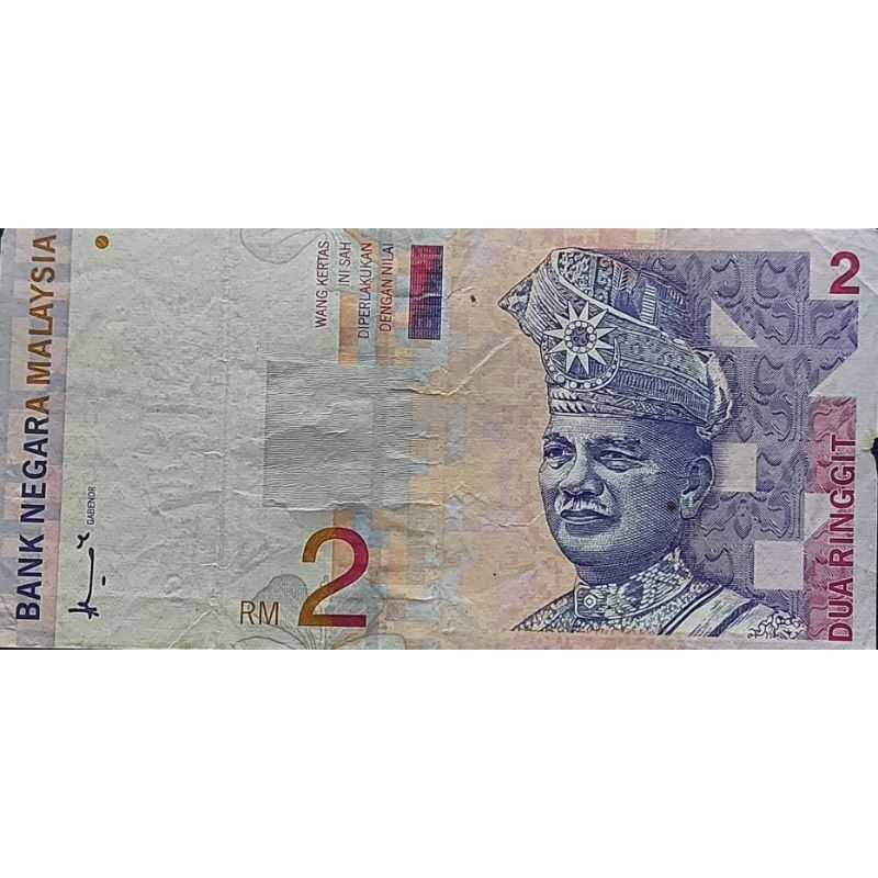 Jual Uang Asing Kuno Malaysia 2 Ringgit Kondisi AXF Renyah Original 100 ...