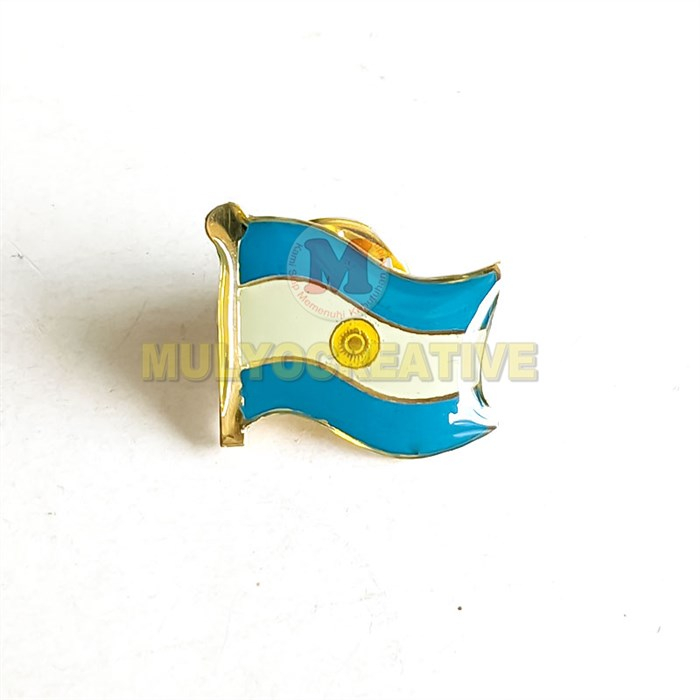 Jual Pin Bendera Negara Argentina Pin Flag Argentina | Shopee Indonesia
