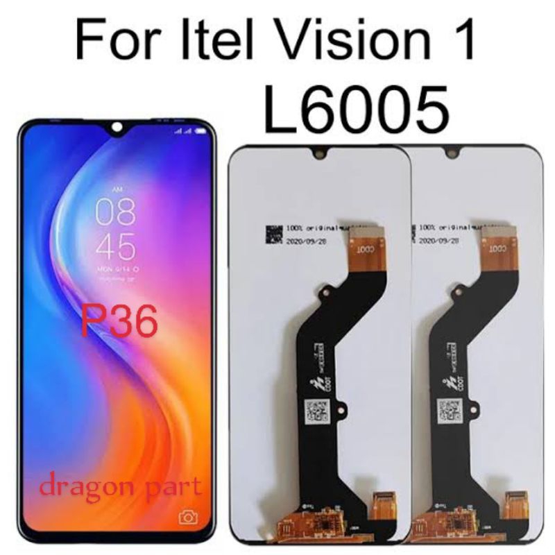 Jual LCD ITEL VISION 1 / ITEL L6005 / P36 / ITEL A26 FULLSET | Shopee ...