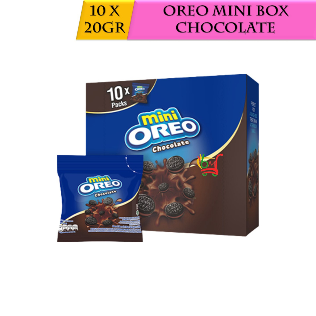 Jual Oreo Mini Chocolate Kemasan Box Isi 10 Sachet | Shopee Indonesia