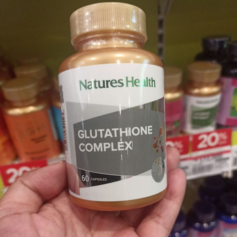 Jual Natures Health Glutathione Complex 60 Caps | Shopee Indonesia
