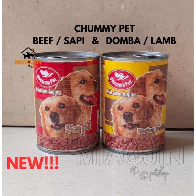 Jual CHUMMY Pet Dog 400gr - Makanan Basah Anjing Kaleng Puppy Adult Wet ...