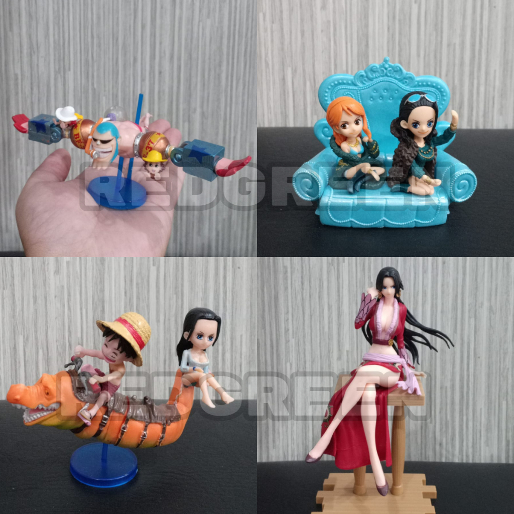 Jual mainan anak action figure mini figure one piece boa hancock figure ...