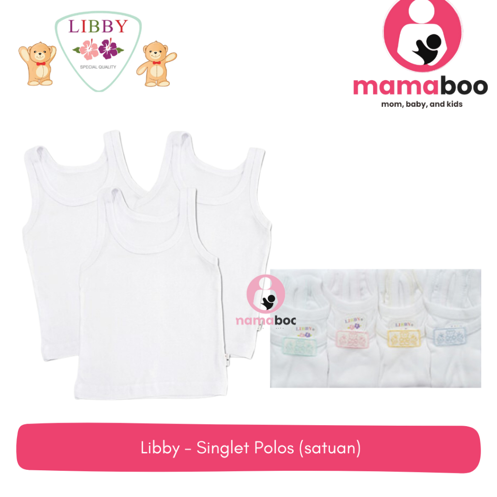 Jual Libby Singlet Polos (satuan) | Shopee Indonesia